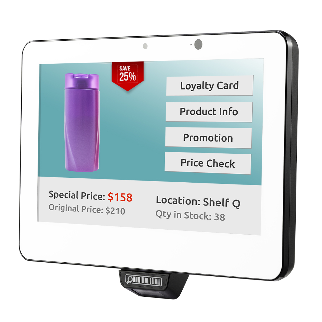 11.6吋多功能雲端查價機-台灣經貿網