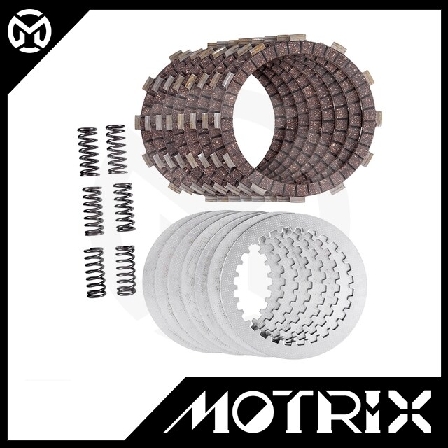 Motorcycle Clutch Friction Plate Set With Spring For HONDA CRF450 04-08 ...