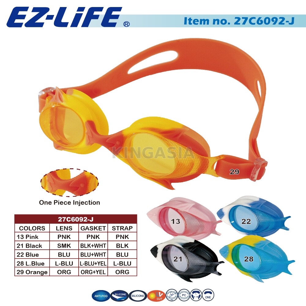 EZ-LiFE Junior's swimming goggles | Taiwantrade.com