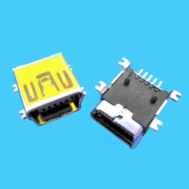 Mini USB socket pcb smt 90 5b +cap | Taiwantrade