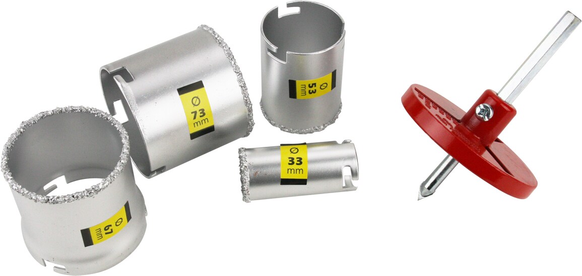 6 PC TILE/MASONRY HOLE SAW SET | Taiwantrade