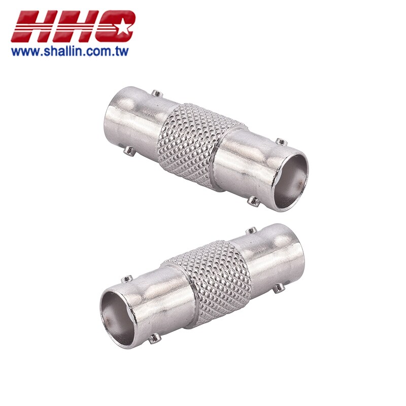 RF/Coaxial connector, double BNC female gold-pin, RoHS Directive ...