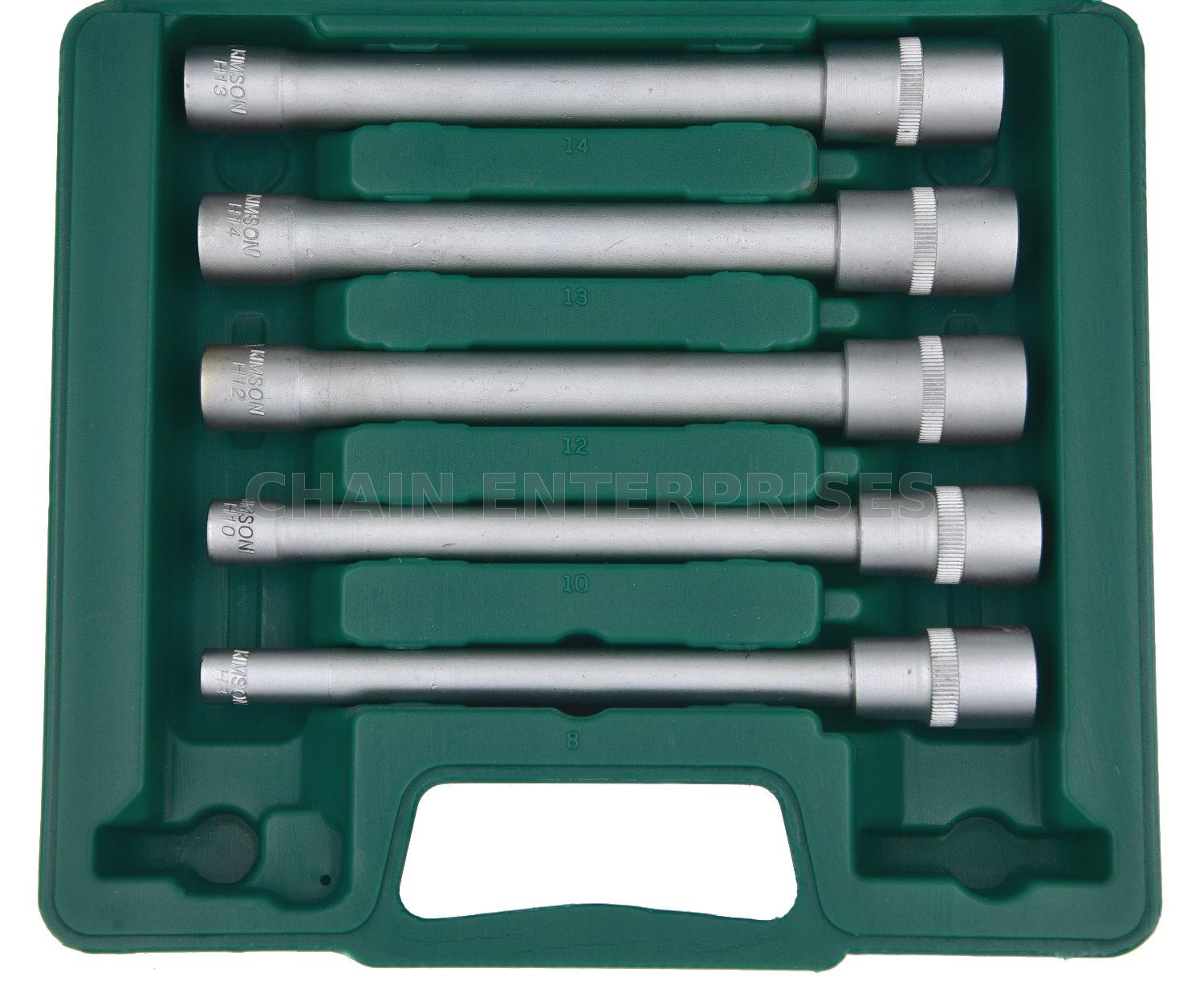 5PCS 1/2"DR DEEP SOCKET SET | Taiwantrade.com