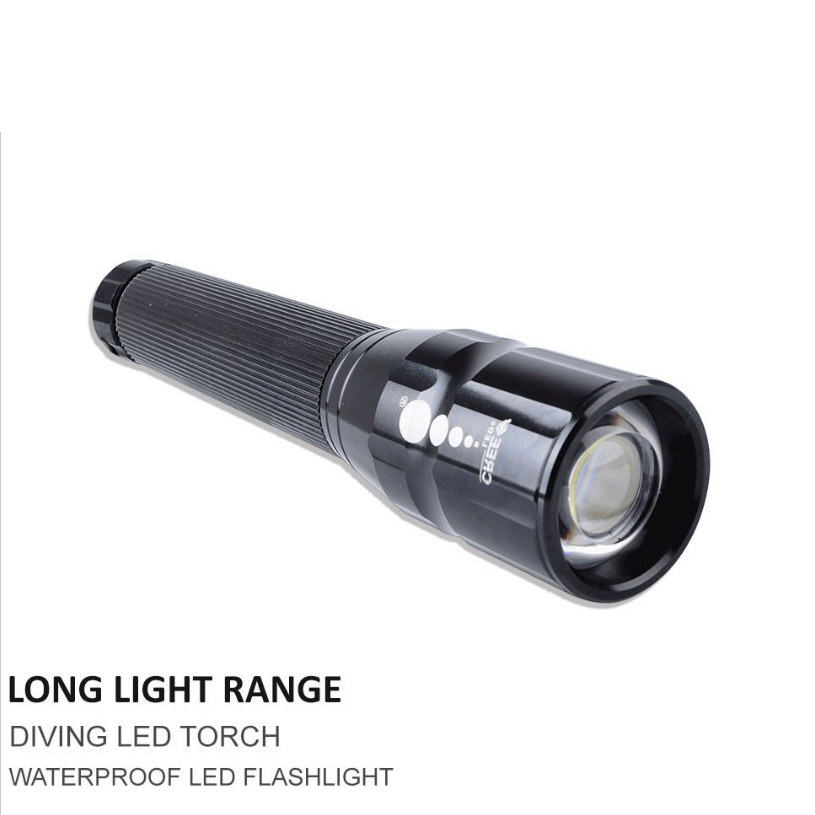 5 Mode Zoom LED Flash Light & Torch | Greentrade