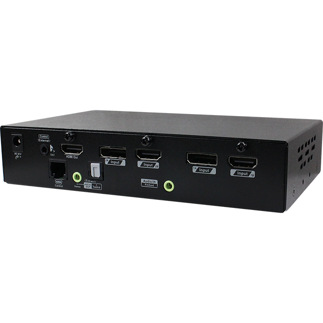 4K 4 Ports Multi-Format Video Switch With PIP, PBP, Scaler, Converter ...