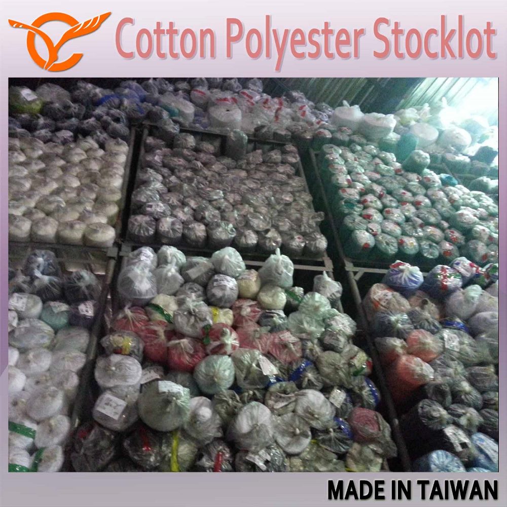 52% Cotton 48% Polyester Fabric Stock For Top Garment | Taiwantrade