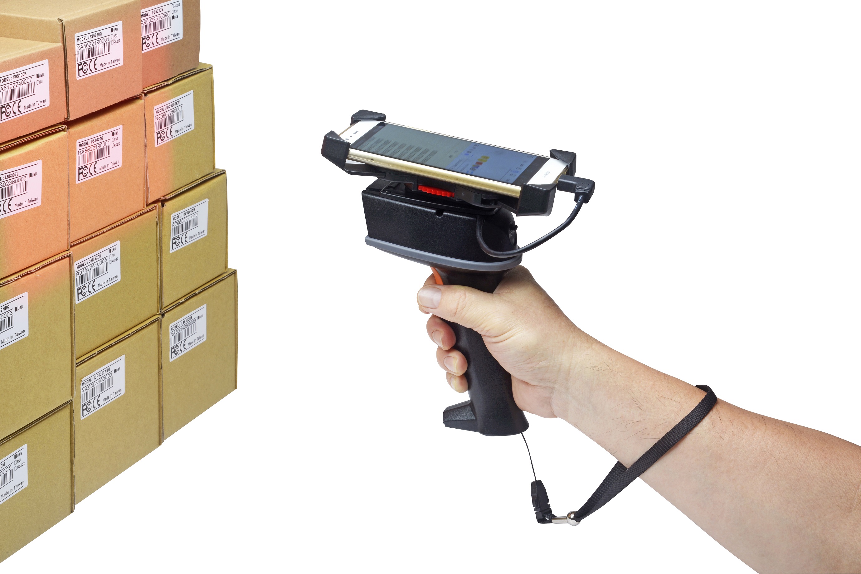 BT/OTG Mobile barcode scanner for iOS/Android phone use | Taiwantrade