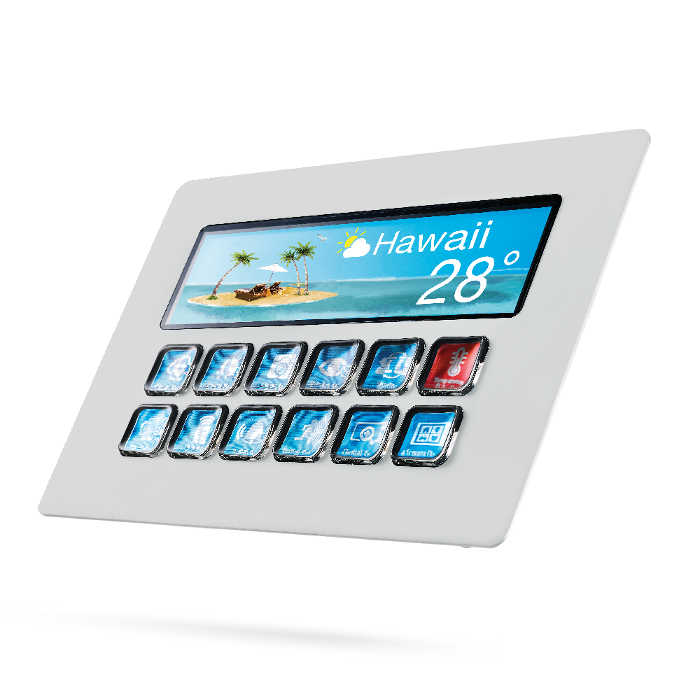 iDisplay 7.0" TFT LCD Display Button Switch Keycap - 2x6 | Taiwantrade