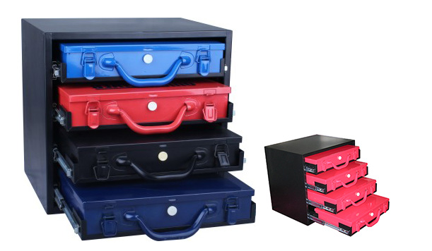 Metal rack with tool box | Taiwantrade.com