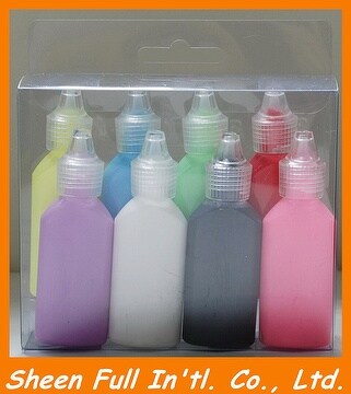 Glass Paint PVC Box Package -20ml*8pcs/set, 3D paint for window/ glass ...