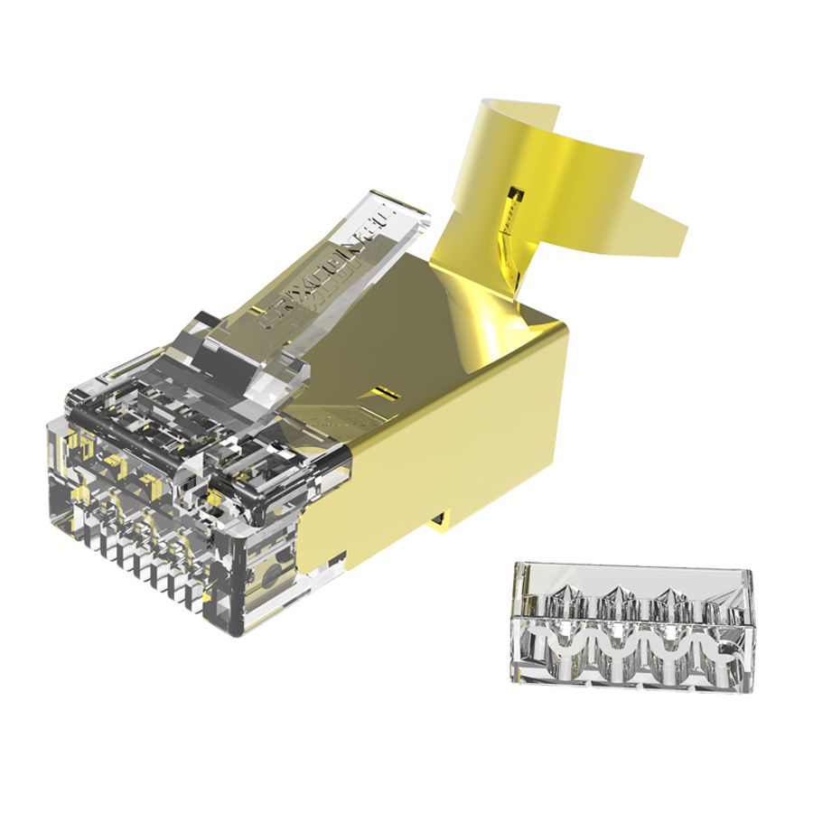 Cat 7 STP 8p8c Solid RJ45 Modular Plug | Taiwantrade