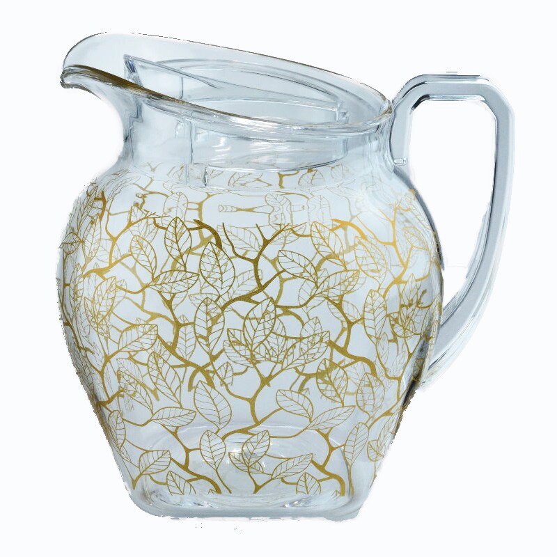 2 Liter Acrylic Plastic Gold Beer Water Pitcher | Taiwantrade