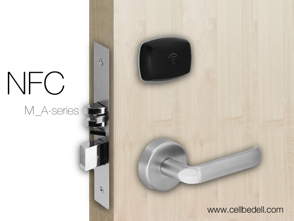 Cellbedell nfc/ble smart lock for hotel and property management -NUTAG3 ...