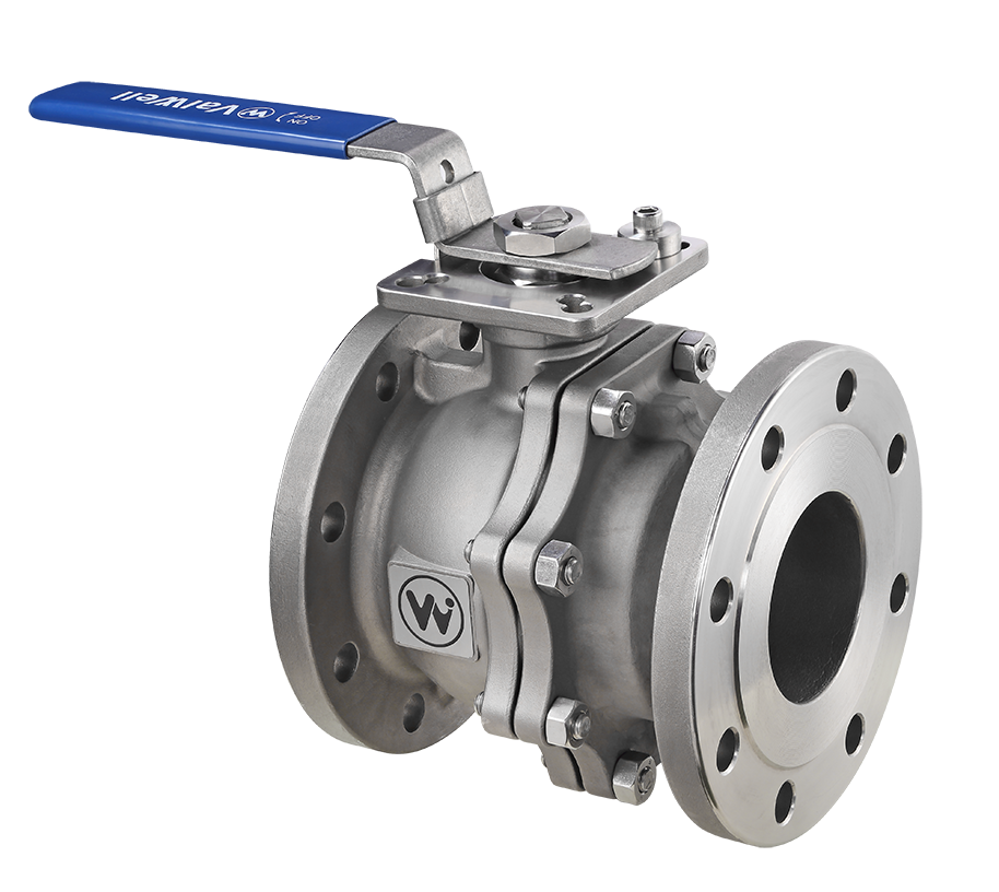 2-PC ISO Direct Mount Flanged Ball Valve | Taiwantrade.com
