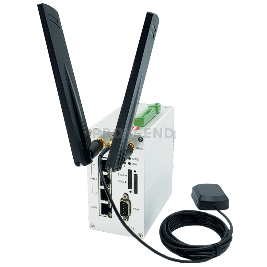 Dual SIM Industrial 4G LTE Cellular Router 3-Port M301 Series | Taiwantrade
