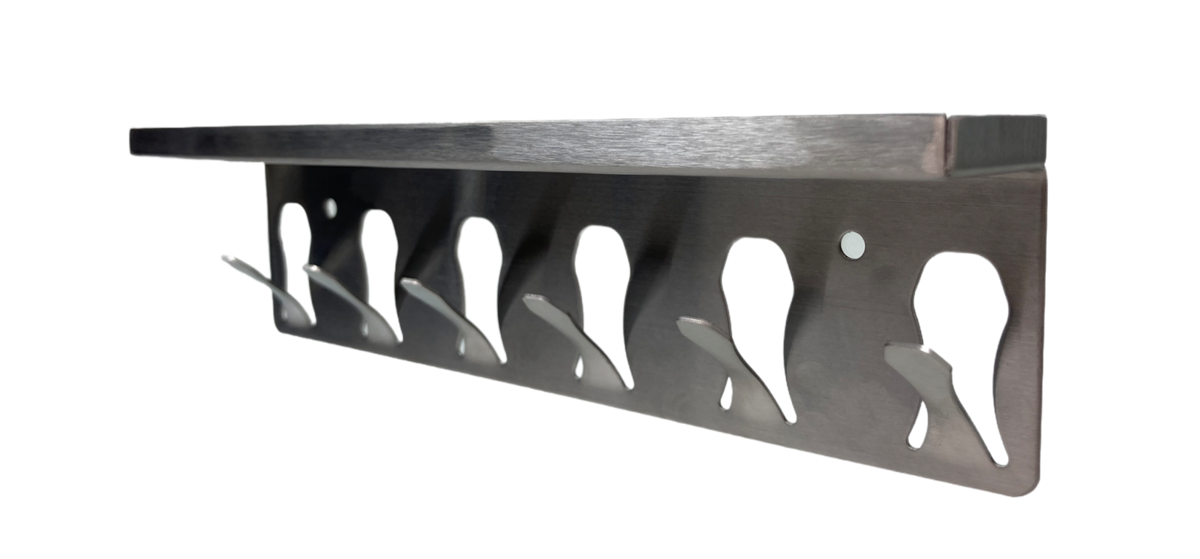 Wall Mounted Stainless Steel Key Holder/ Key Organizer with Tray- Stain ...