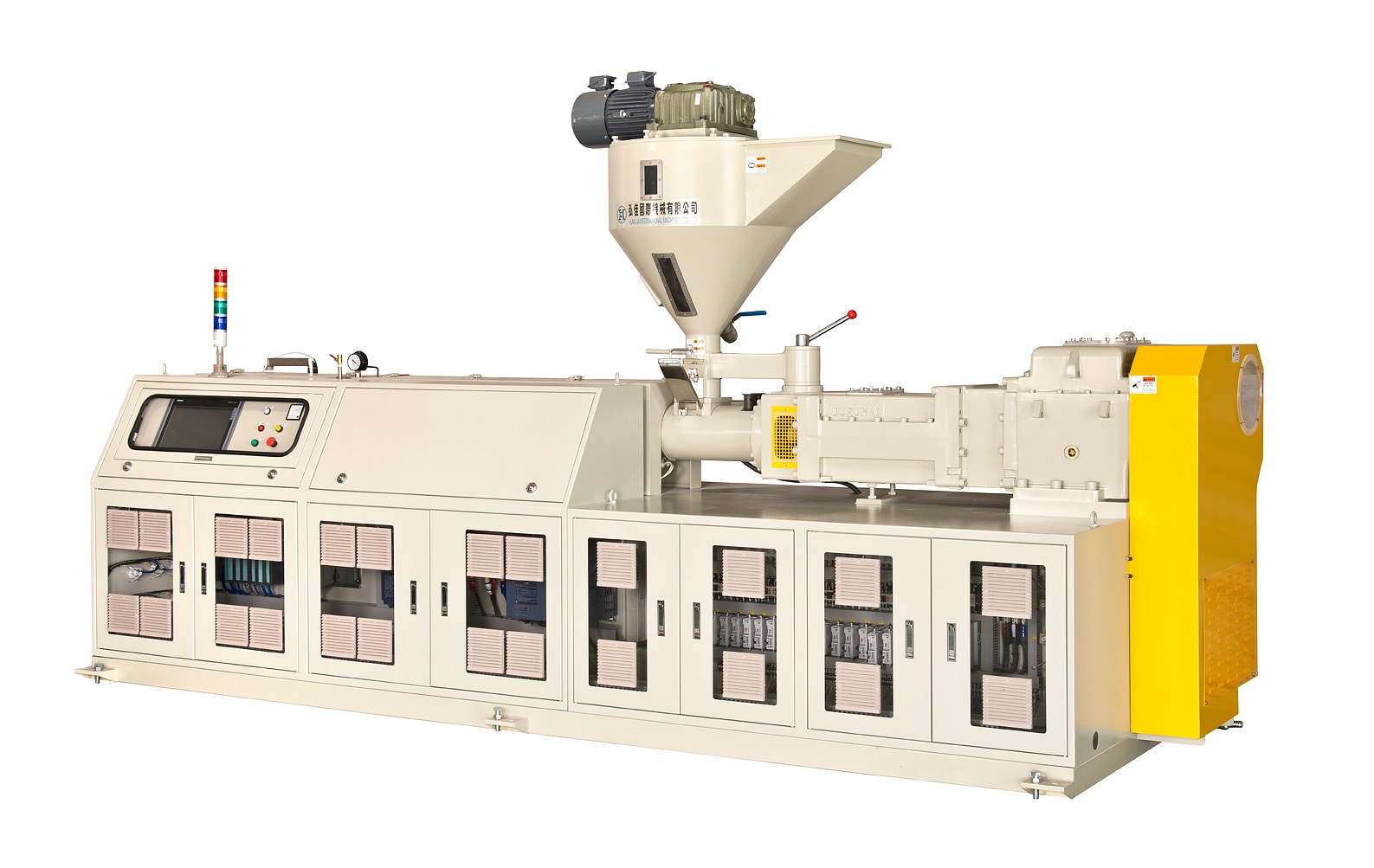 PVC Twin Screw Parallel Counter-Rotating Extruder | Taiwantrade