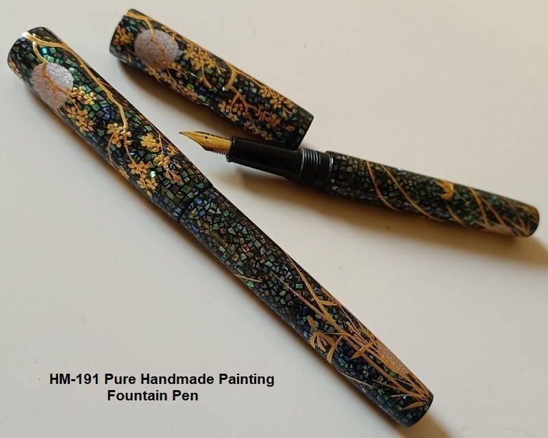 Artisan Pens Maker Handcrafted Painting Collection Writing Instruments ...