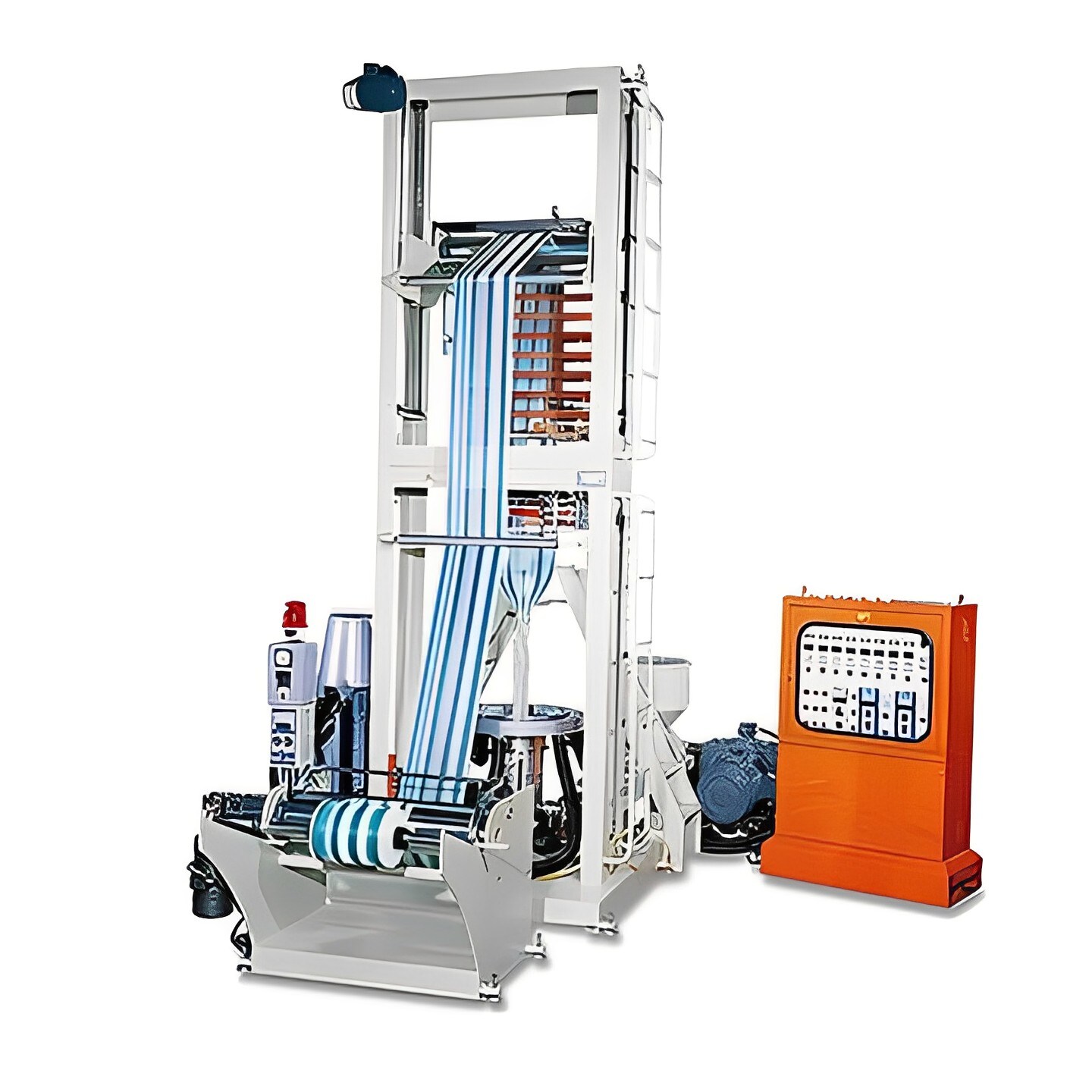 Two Color HDPE Inflation film making Machine | Taiwantrade