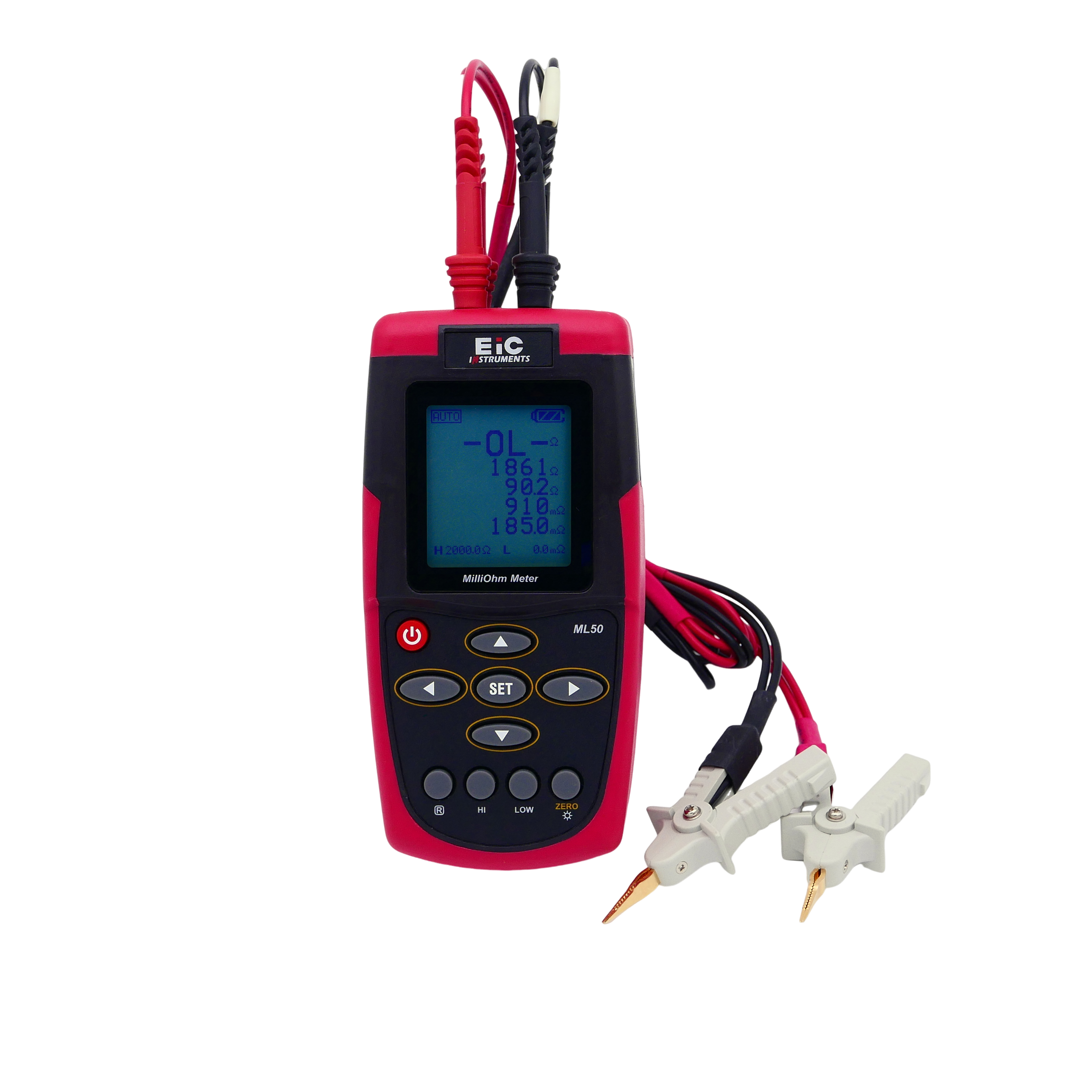 Precision Battery Powered Milliohm Meter Provider for Field Use | EIC ...