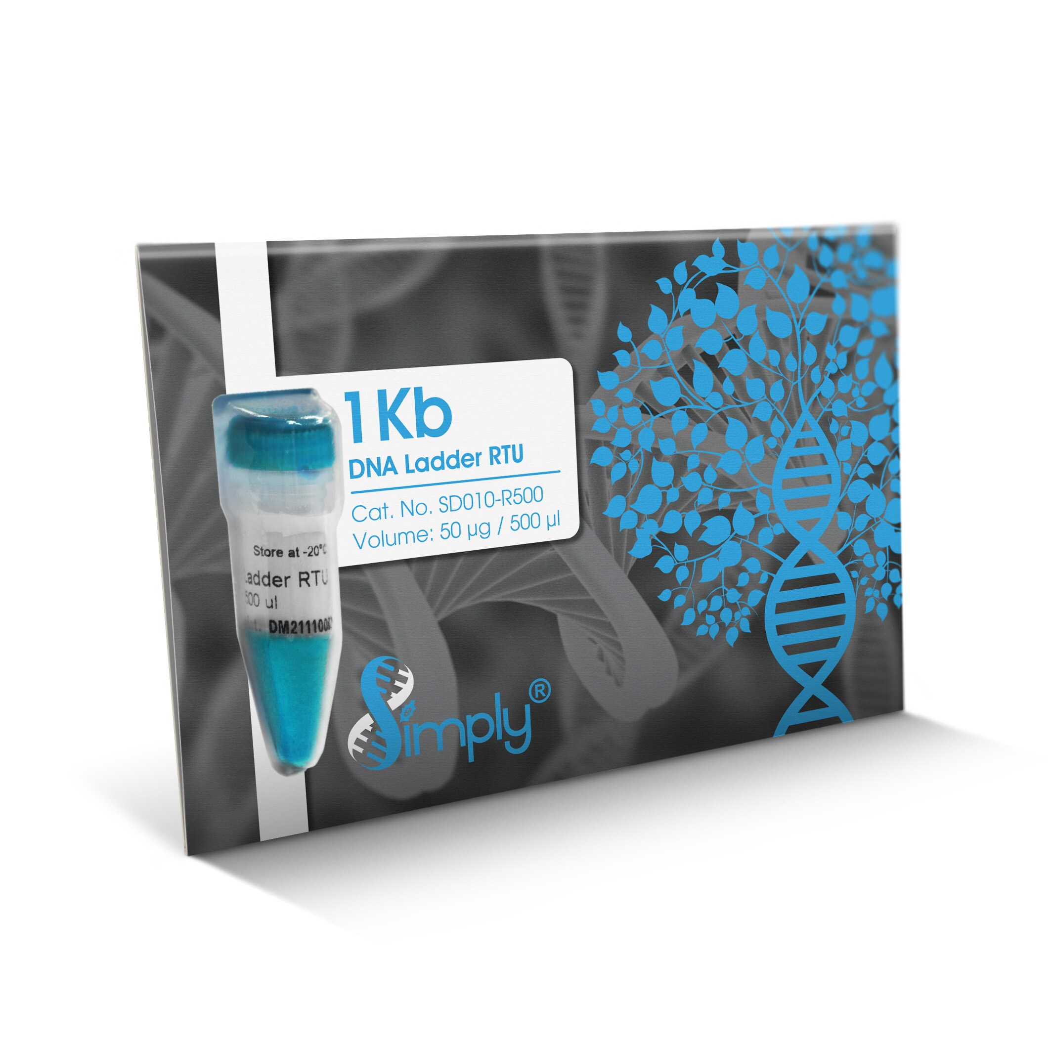 1Kb DNA Ladder RTU (Ready-to-Use) | Taiwantrade