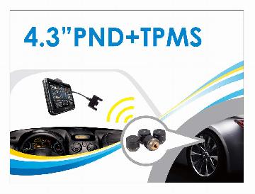 TPMS, Tire Pressure Monitor system DVD Display external Digital ...