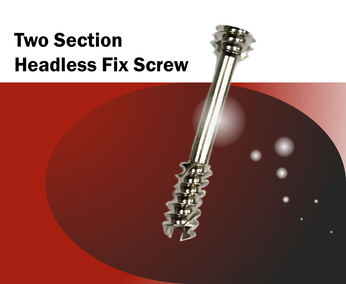 Cannulated Headless Screw, Precision Medical Orthopedic Implant Parts ...