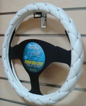 White Steering Wheel Cover | Taiwantrade