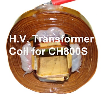 【Chaang Horng】High Voltage Transformer Coil For Treater CH800S, Plastic ...