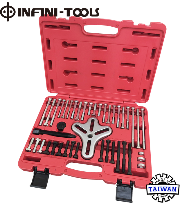 Deluxe Master Bolt Grip Set, Flange-Type Puller Set,48-Piece | Taiwantrade