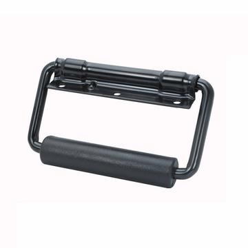 Steel Folding Grab Handle Spring 90 Degrees Open Black Coating ...