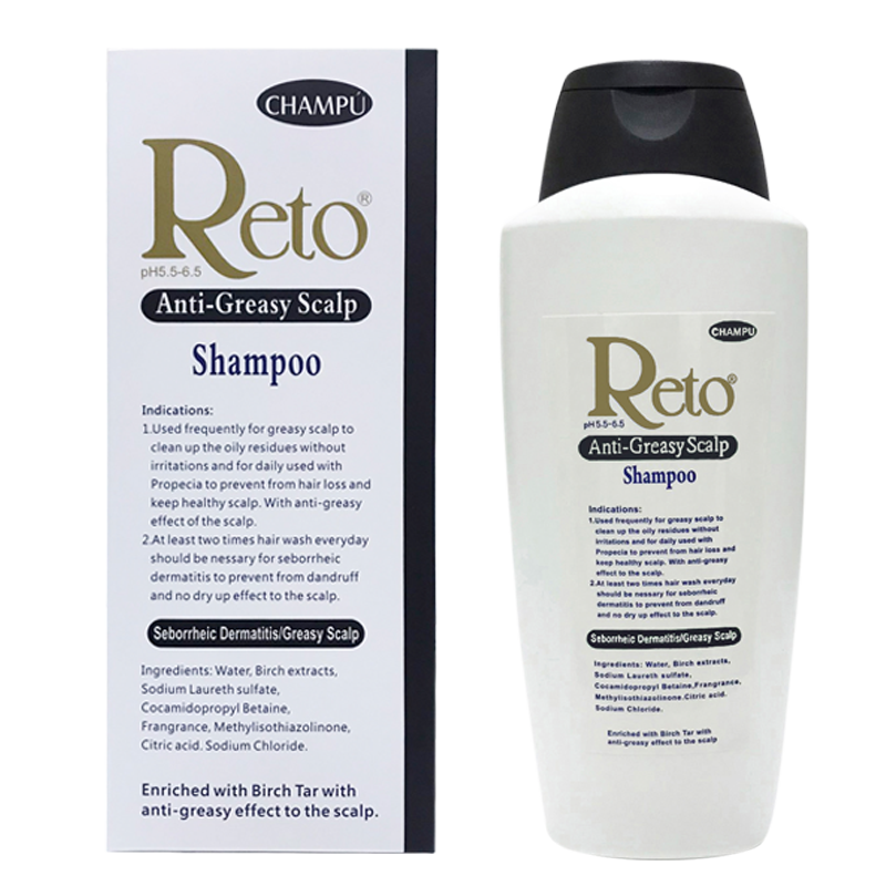 Reto anti-greasy scalp shampoo | Taiwantrade
