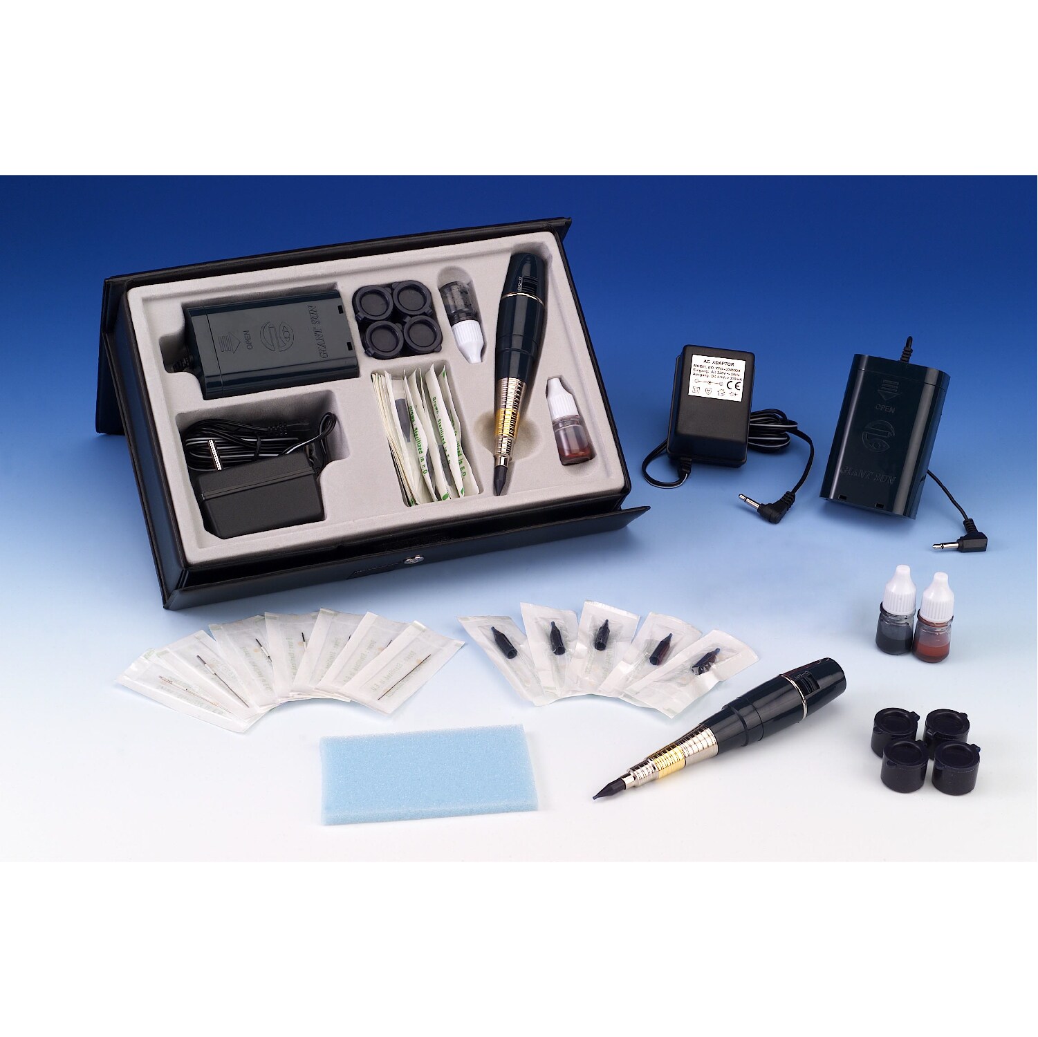 G8650 Giant Sun Taiwan Original Permanent Makeup Tattoo Machine Kit ...