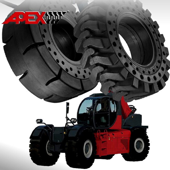 APEX 26.5-25 Telehandler Solid Tire | Taiwantrade.com