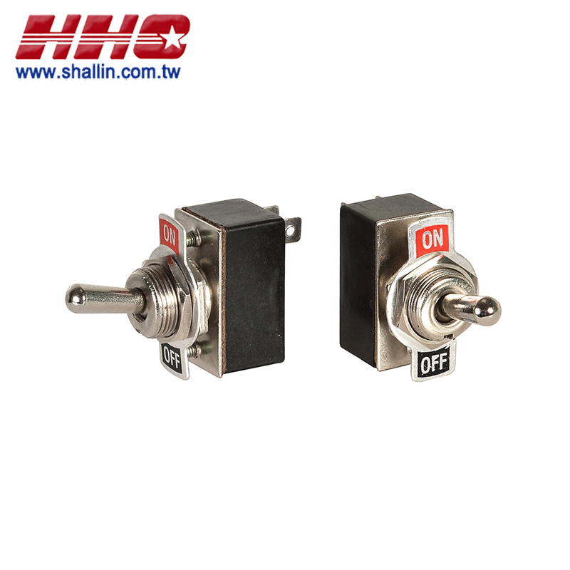 2P Toggle switch (SPST) on-off, 125V/3A, RoHS Directive-compliant ...