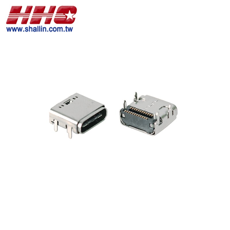 USB 3.1 C-type socket, SMD type, RoHS Directive-compliant | Taiwantrade