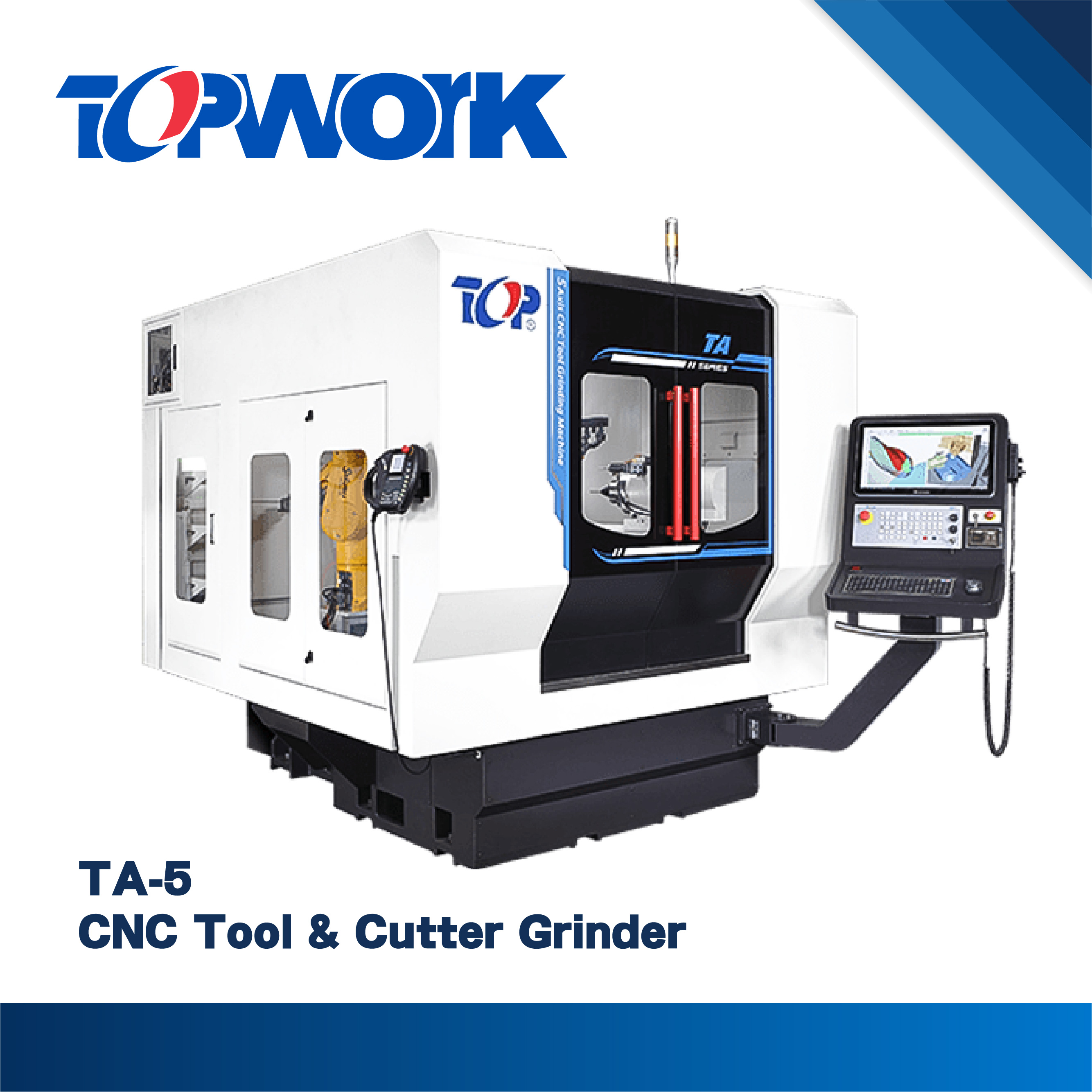 CNC 5 Axes Complex Tool Grinder, Precision Cutter Sharpener | Taiwantrade