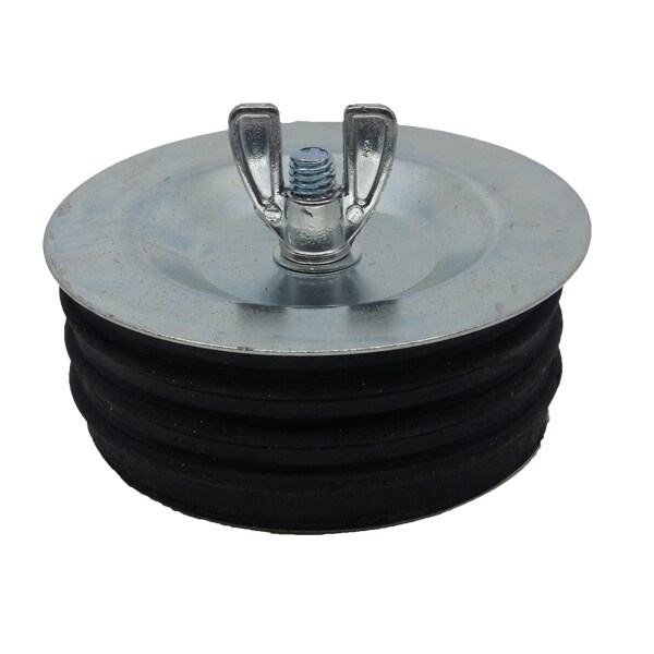 4 inch Test Plugs with Galvanized Steel Flange | Taiwantrade