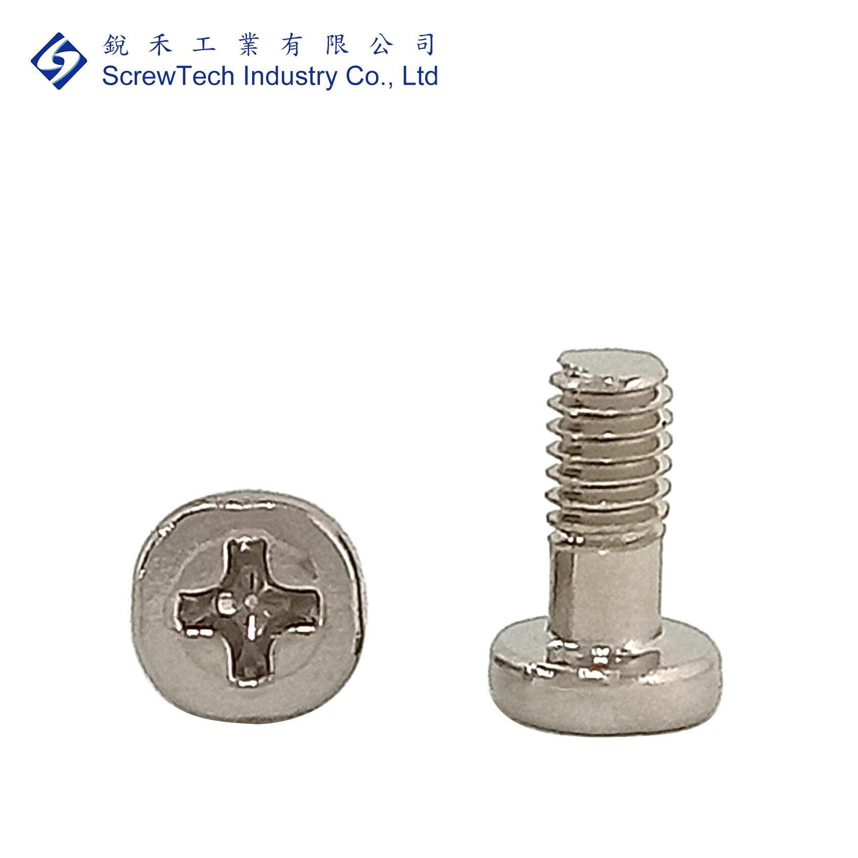 【ScrewTech】I Head, Phillips, M2.5x5.5, Machine Screw, Nickel Plated ...