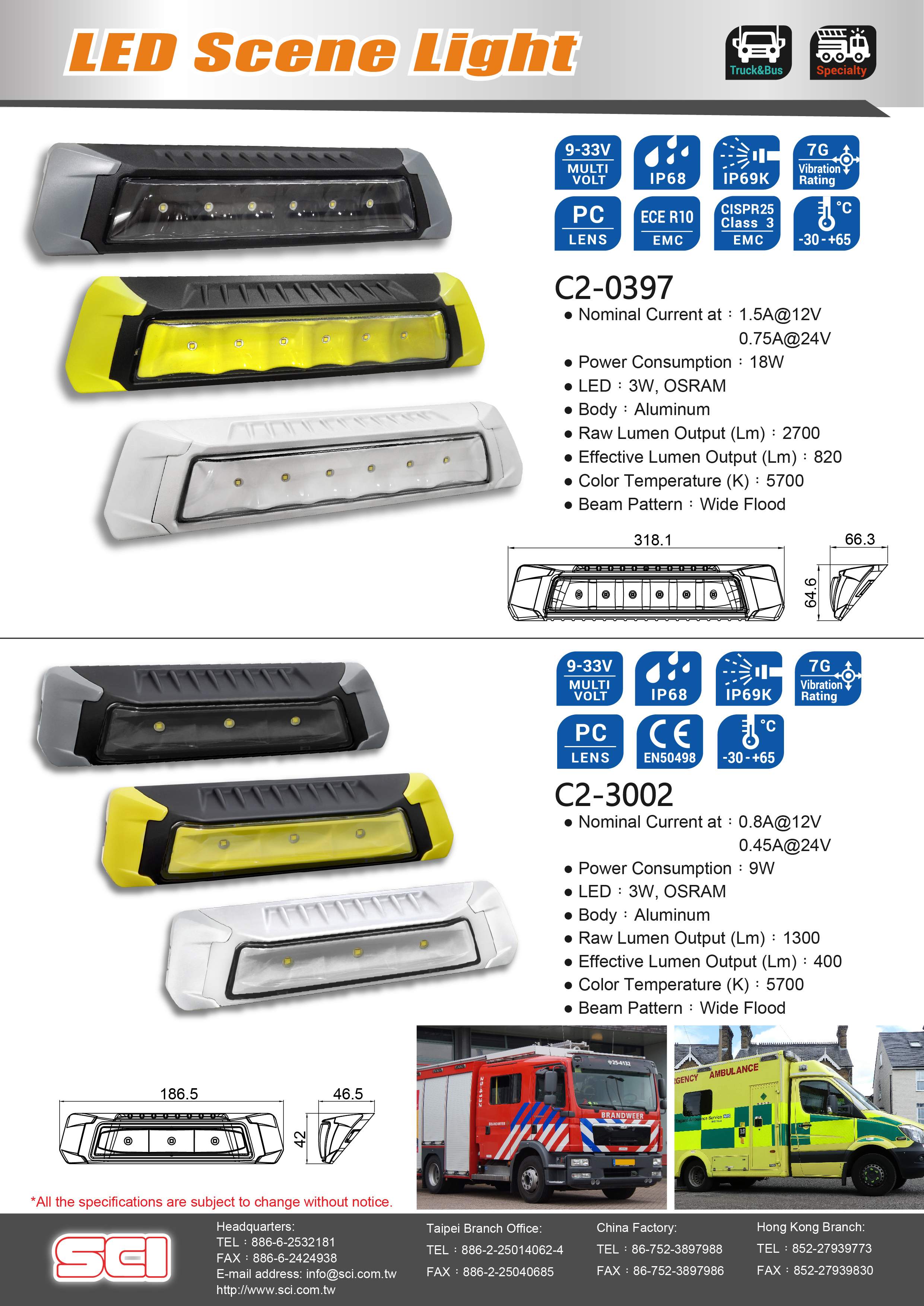 LED Scene Lamp | SHIN CHIN INDUSTRIAL CO., LTD.