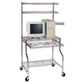 Wire Shelving Computer Desk | Taiwantrade