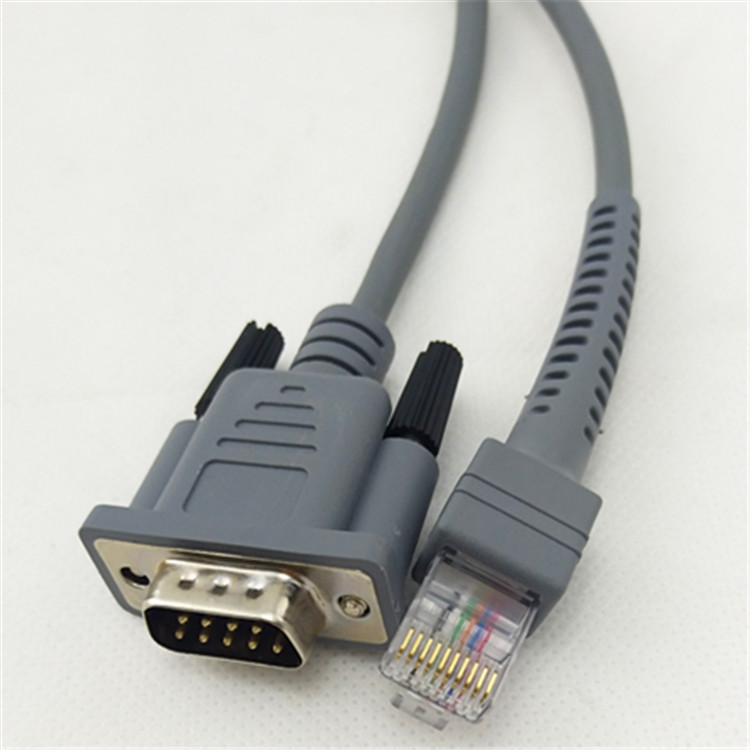 D-SUB 9P MALE to RJ50 10P10C PLUG spring wire | Taiwantrade