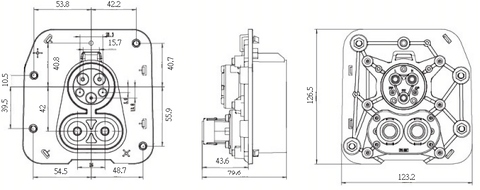 CCS COMBO 1 Charging Socket