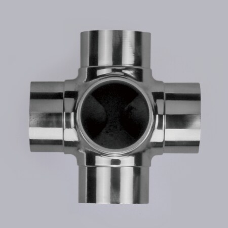 Stainless Steel Round Tube Internal Connector 5 Way Out | Taiwantrade