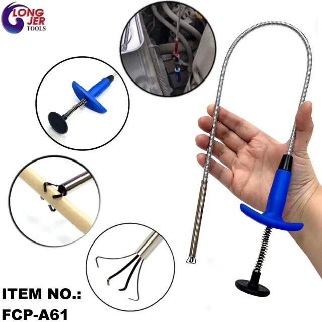 24inch NOT Orientable 4-Claw Aluminum Alloy Flexible Reacher Pickup ...