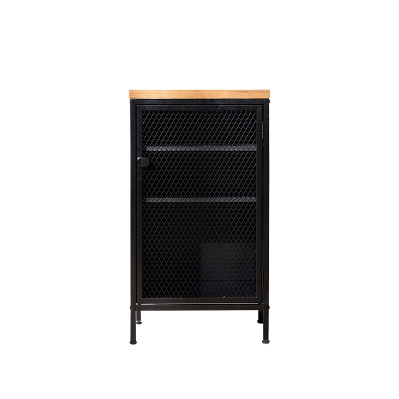 Industrial Style Metal Mesh Tall Storage Cabinet | Taiwantrade