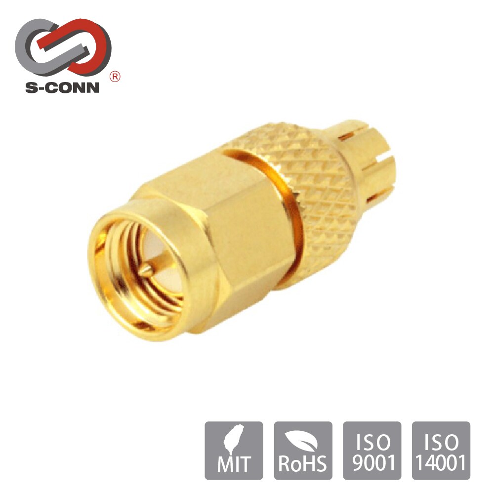 RF/Coaxial connector, SMA Plug to SMA Quick Jack Adapter | Taiwantrade.com