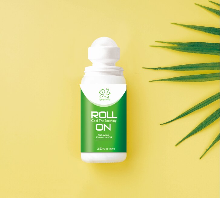 TIME HERB Pain Relief Comfort Roll-On, 2 oz. Roll-on, quick-acting ...