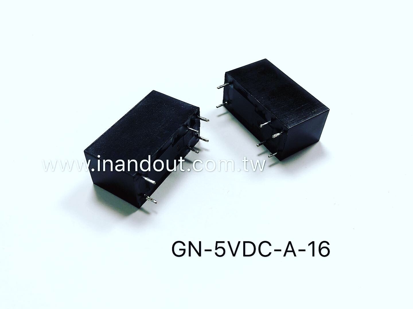Miniature high power relay Industrial Relay 5VDC 1FormA 16A 6pins 115F ...