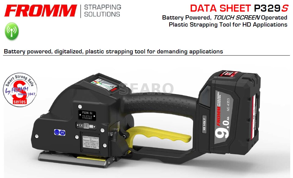 Battery Strapping Machine_FROMM P329S | Taiwantrade
